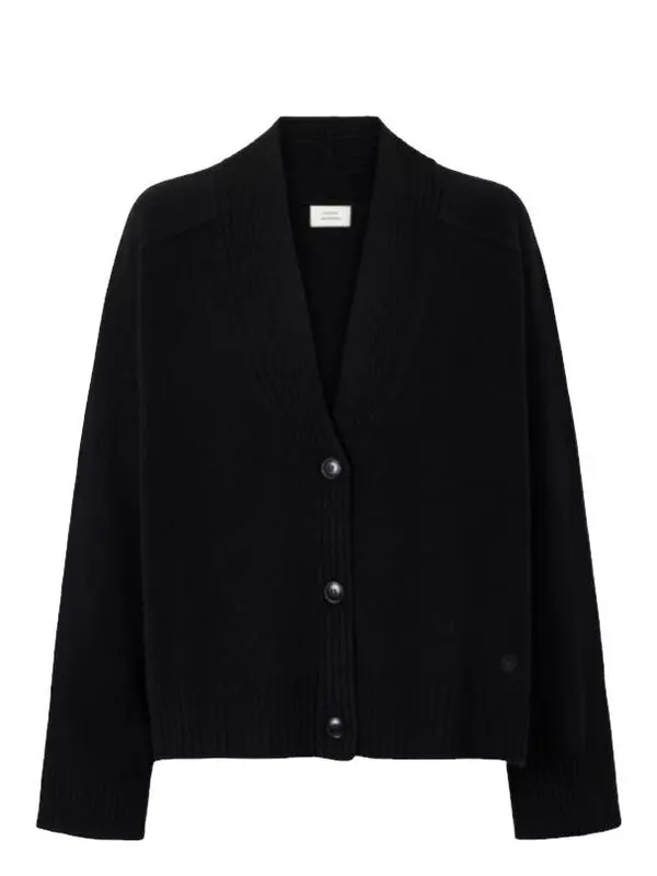 Loulou De Saison Cashmere Cardigan - Black