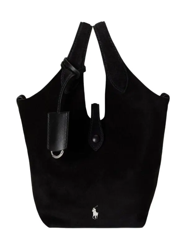 Polo Ralph Lauren Suede Tote Bag - Black