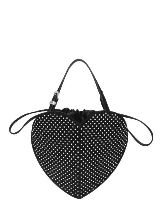 ROTATE BY BIRGER CHRISTENSEN The Heart Bag Rhinestone - Black
