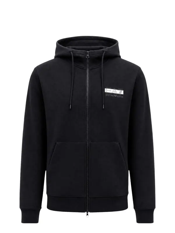EA7 Logo Tracksuit - Black
