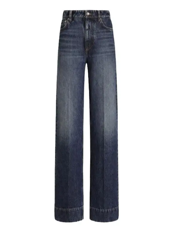 Dolce & Gabbana Belt Loop Jeans - Black