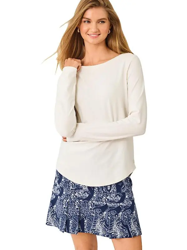 Lilly Pulitzer® Luxletic Affirmation Pullover - Coconut