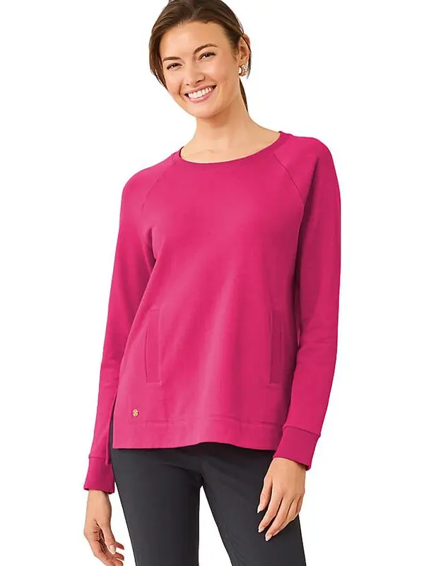 Lilly Pulitzer® Beach Comber Pullover - Berry Bouquet