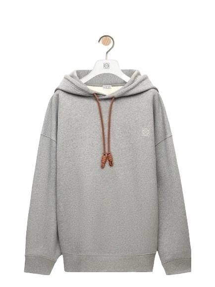 Loewe Key Detail Hoodies - Grey
