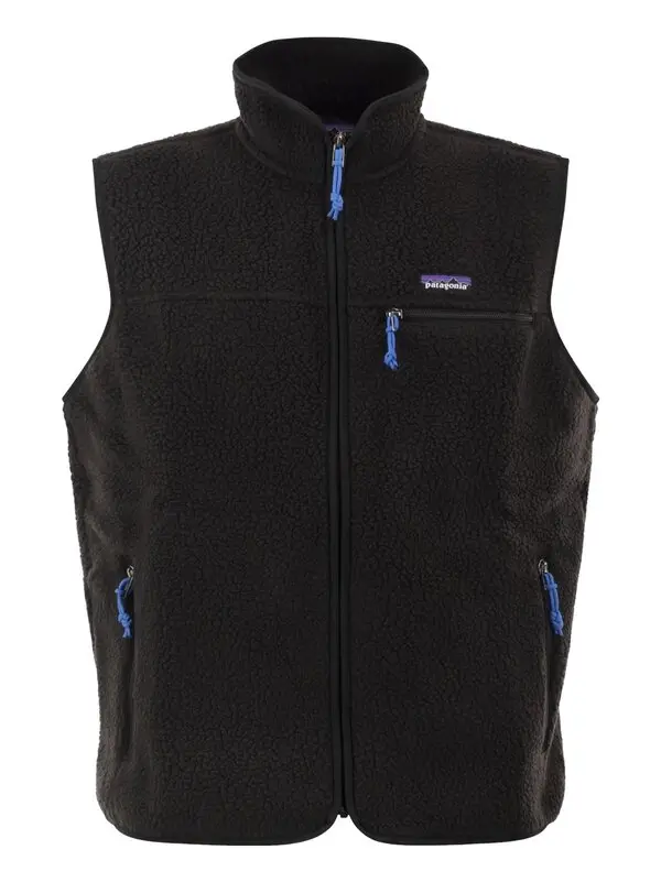 Patagonia Retro Pile Fleece Vest - Black