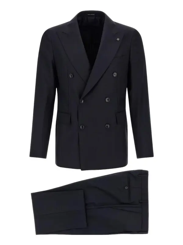 Tagliatore Double-breasted Suit - Dark Blue