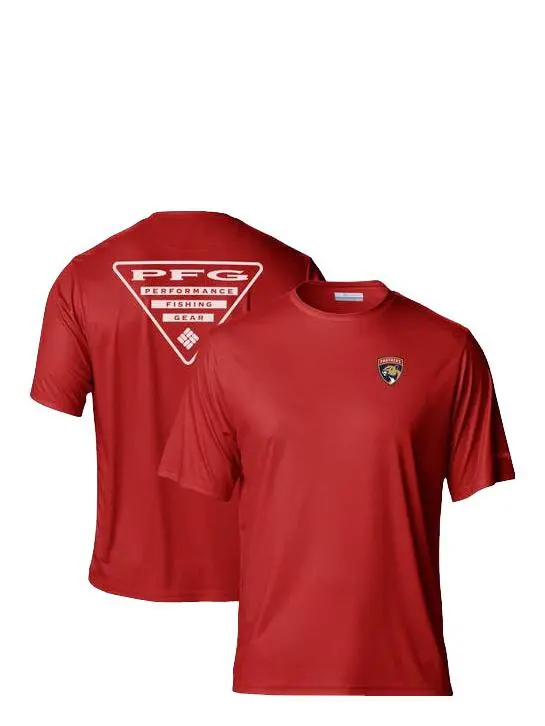 Columbia Florida Panthers Terminal Tackle Omni-shade T-shirt - Red