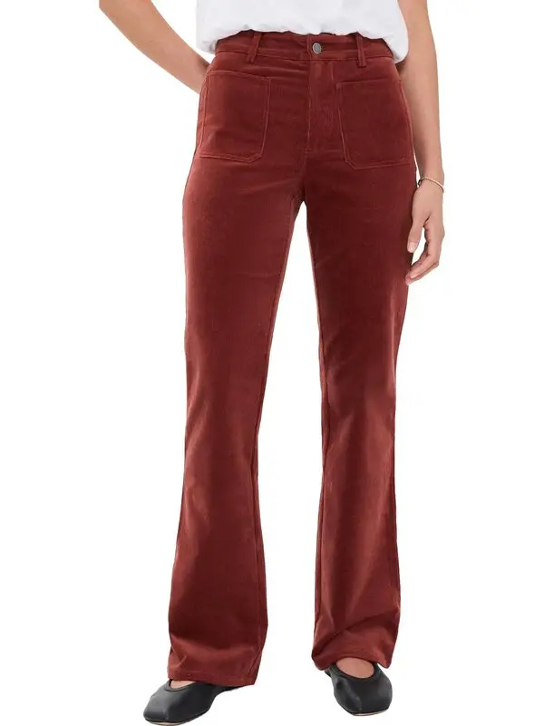 APIECE APART Charle Flare Trousers - Cinnamon