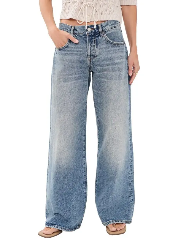 FRAME Petite Pixie Leo Jeans - Rivage