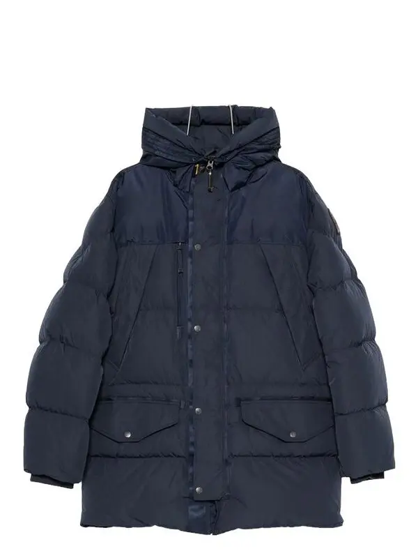 PARAJUMPERS Padded Hooded Down Jacket - Blue