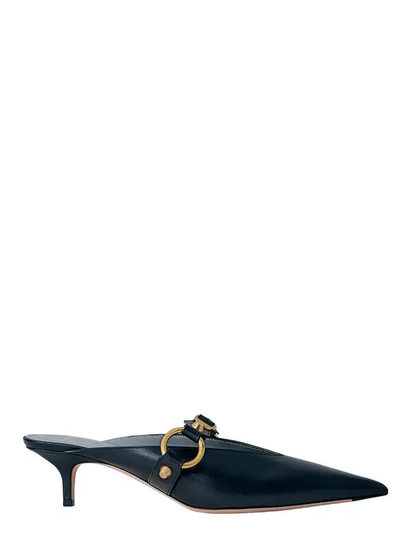 Balenciaga City Mules - Black