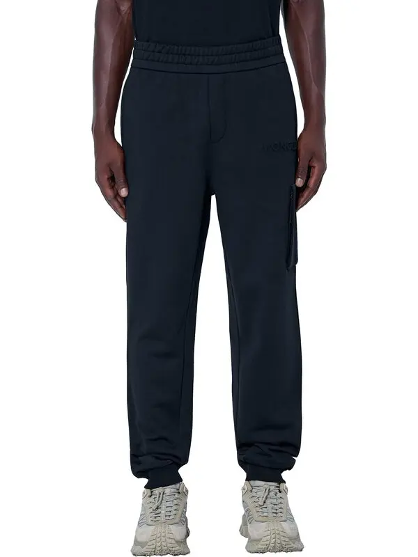 Moncler Elasticated Waistband Joggers - Black
