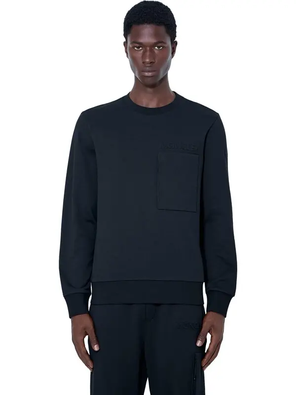 Moncler Crewneck Sweatshirt - Black