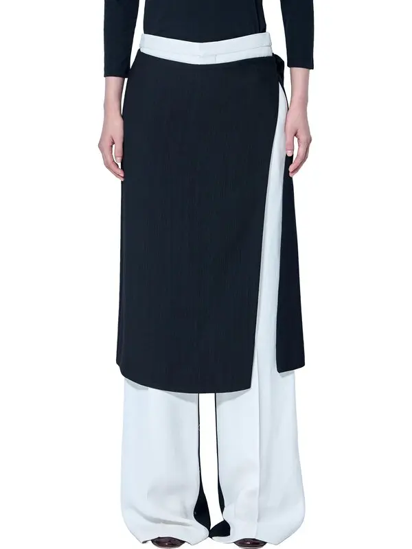 Phoebe Philo Apron Trousers - Black