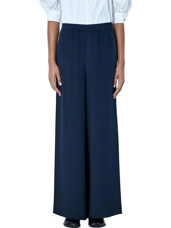 Max Mara Wide-leg Trousers - Blue
