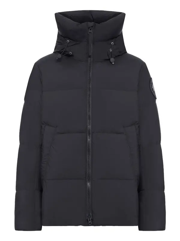 Canada Goose Crofton Padded Jacket In Enduraluxe - Black
