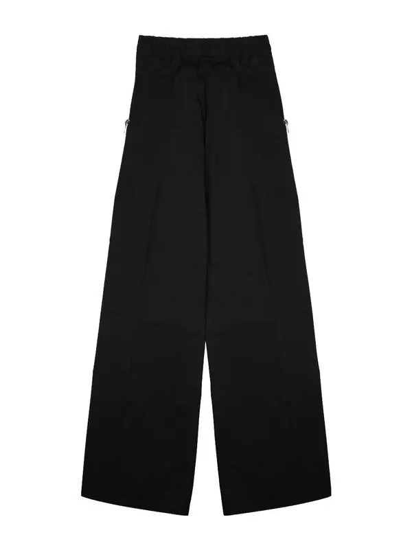 Rick Owens Wide Leg Trousers - Black