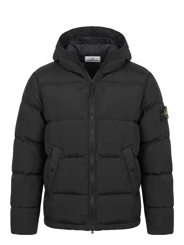 Stone Island Down Jacket - Black