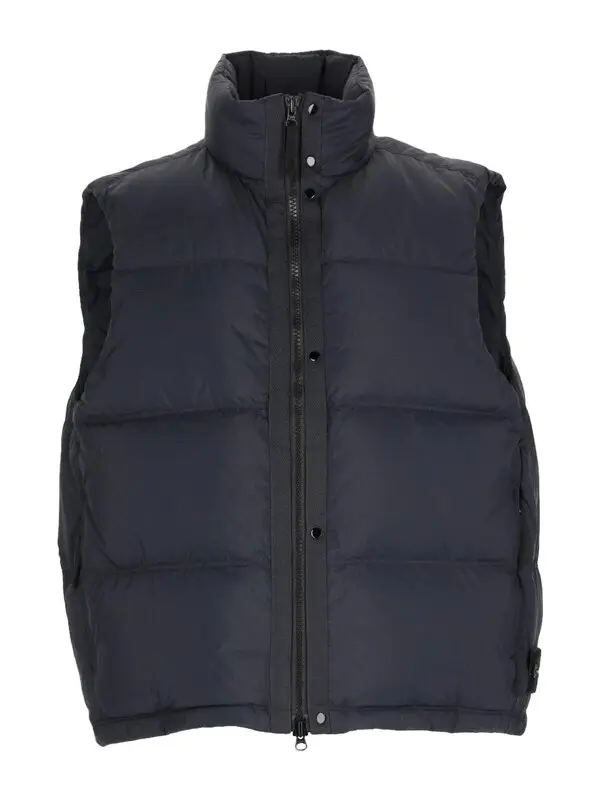 Stone Island Quilted Vest - Blue