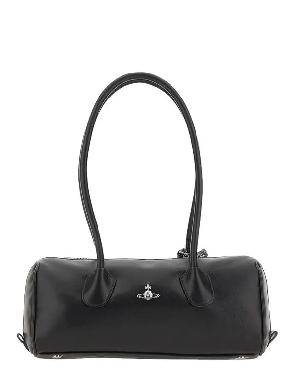 VIVIENNE WESTWOOD Polyurethane Tote Bag - Black