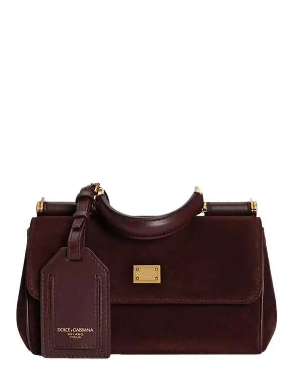 Dolce & Gabbana Leather Tote Bag - Red