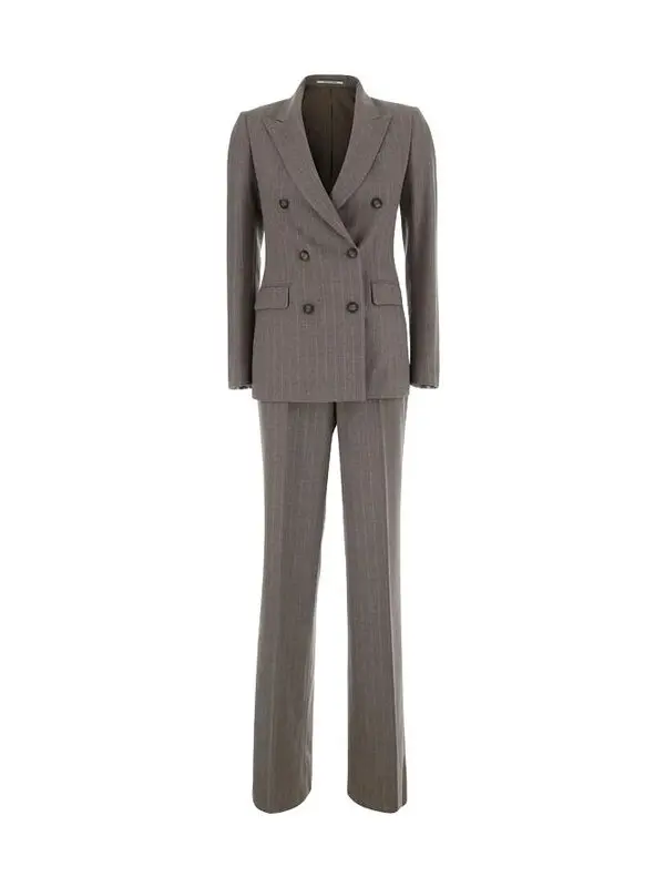 Tagliatore Neutrals Tailoring Evening Suits - Cream