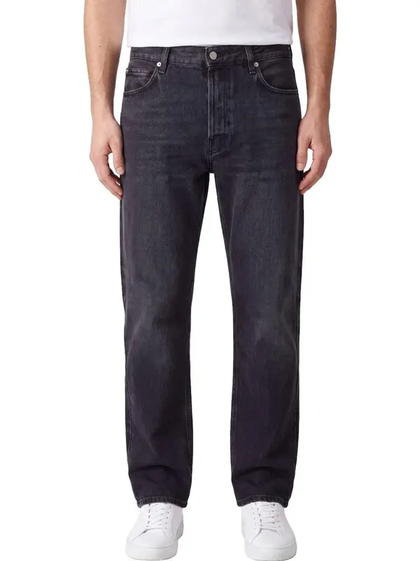 HAIKURE Blake Straight-leg Cotton Denim Jeans - Black