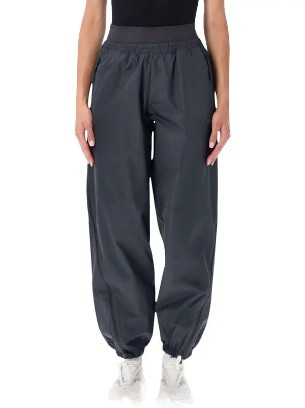 Adidas By Stella McCartney Wide-leg Track Trousers - Charcoal