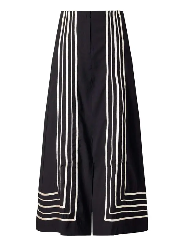 ANDRES OTALORA Maxi Skirt - Black