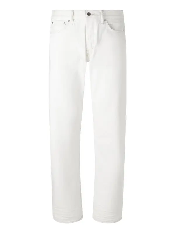 TOM FORD Straight-leg Selvedge Jeans - White