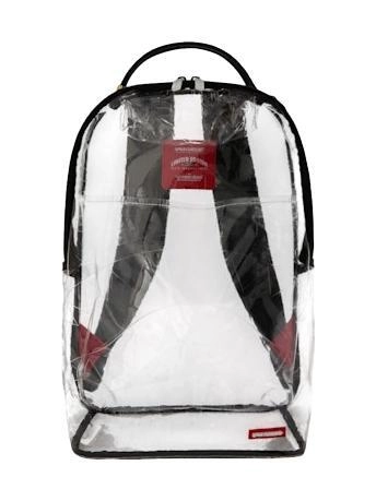 SPRAYGROUND Fully Embossed Boss Backpack - Clear