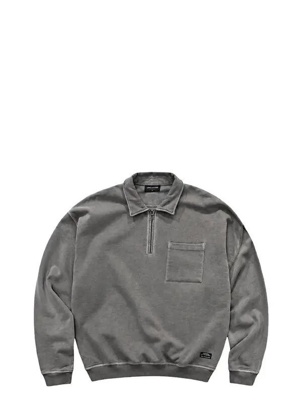 UNTAPPED Field Quarter Zip : Utility Refined For Everyday Wear - Grey