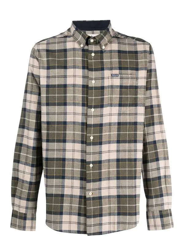 Barbour Cotton Shirt - Beige