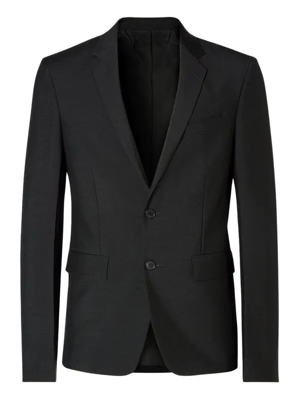Fendi Wool-mohair Tailored Jacket - Black