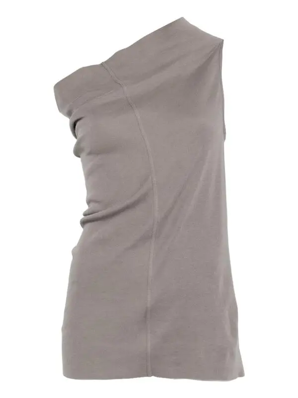 Rick Owens Cotton Tank Top - Grey