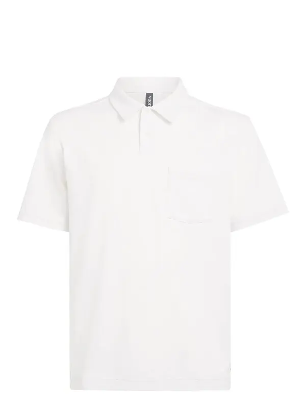 Vuori Ponto Performance Polo Shirt - White