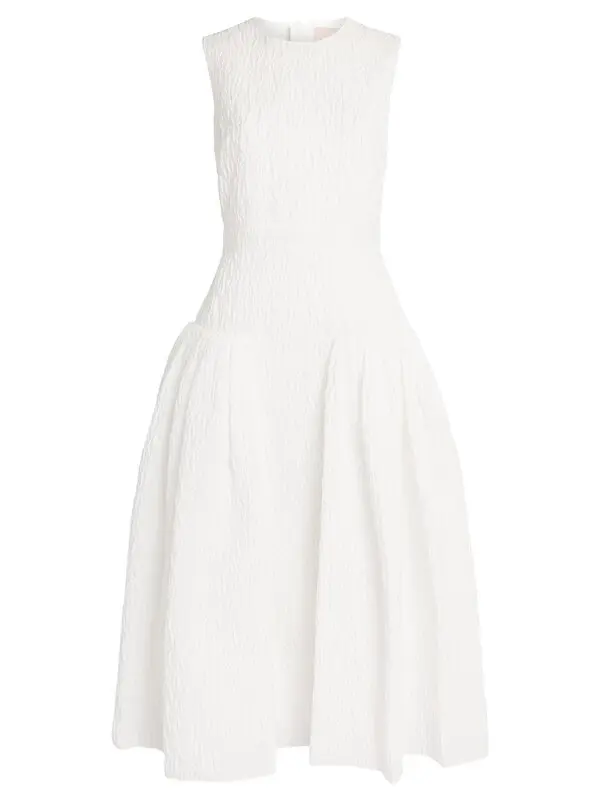 ROKSANDA Aya" Midi Dress - Ivory
