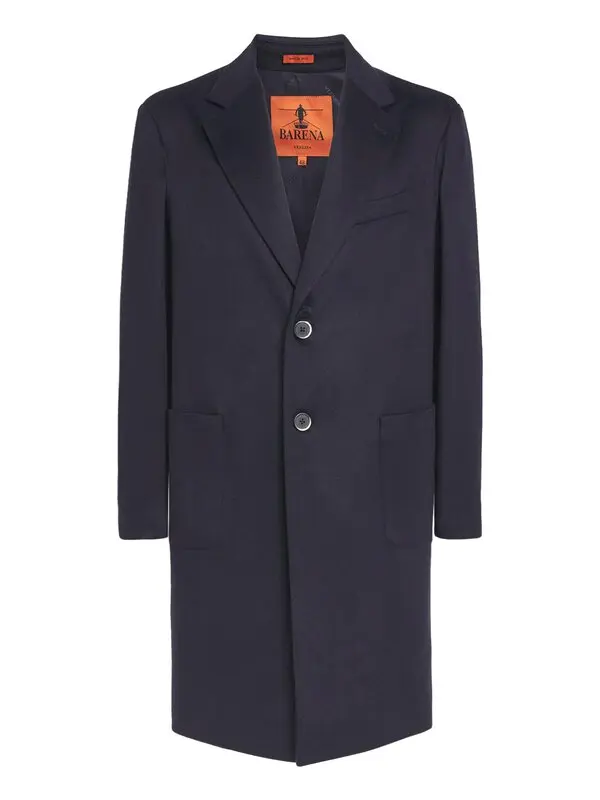 Barena Venezia Cashmere Overcoat - Navy