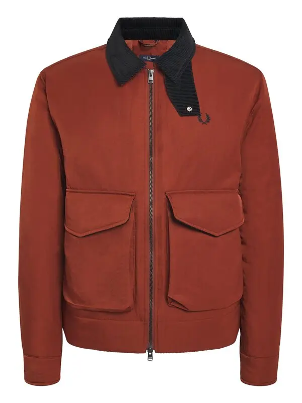 Fred Perry Caban Jacket - Orange