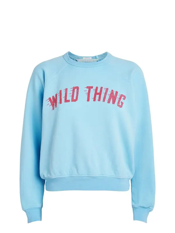 MOTHER The Concert Sweatshirt - Blue
