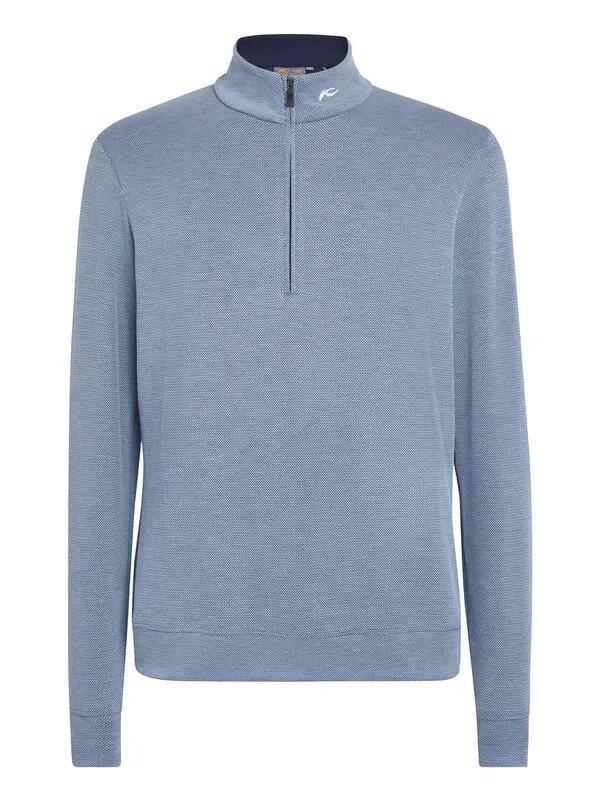 Kjus Essentials Quarter-zip Sweatshirt - Blue