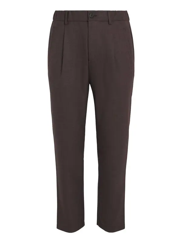 Herno Elasticated Tailored Trousers - Brown