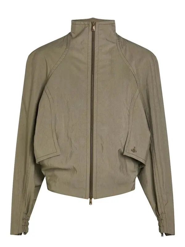 VIVIENNE WESTWOOD Harrington Woven Jacket - Taupe