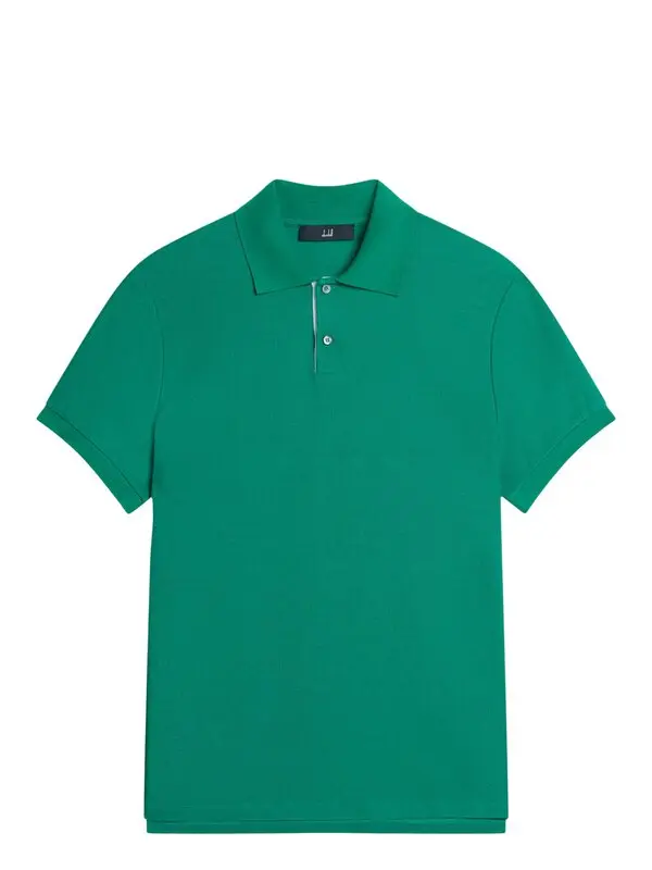 Dunhill Cotton Piqué Polo Shirt - Green
