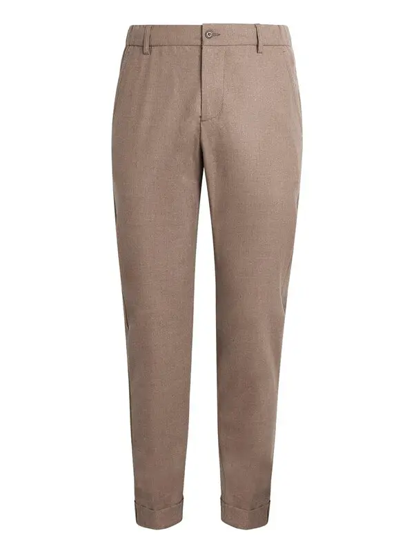 Marco Pescarolo Stretch Cashmere Trousers - Beige