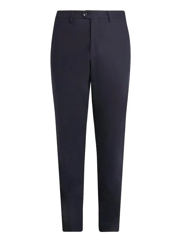 Marco Pescarolo Stretch Virgin Wool-cashmere Tailored Trousers - Navy