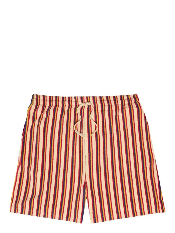 Valentino Garavani Striped Terry Shorts - Multicoloured 1