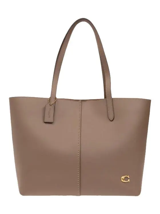 COACH Logo Shoulder Bag - Brown