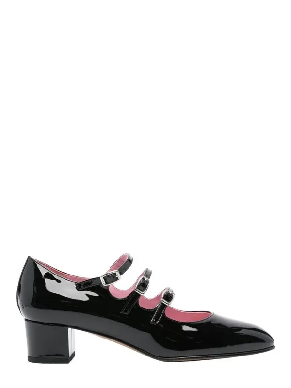 CAREL High-heeled Mary Jane Shoes - Black