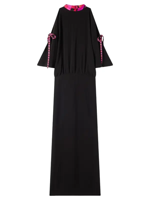 Emilio Pucci Printed Dress - Black